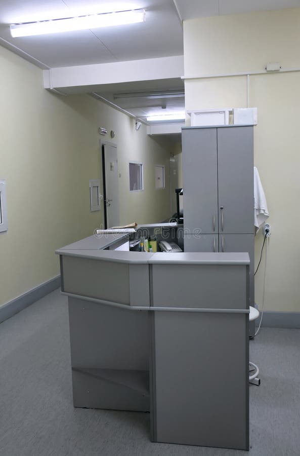 Reception in a hospital stock photo. Image of medical - 4202292