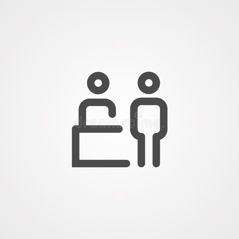 Reception Transparent Icon. Reception Symbol Design From Hotel C Stock ...