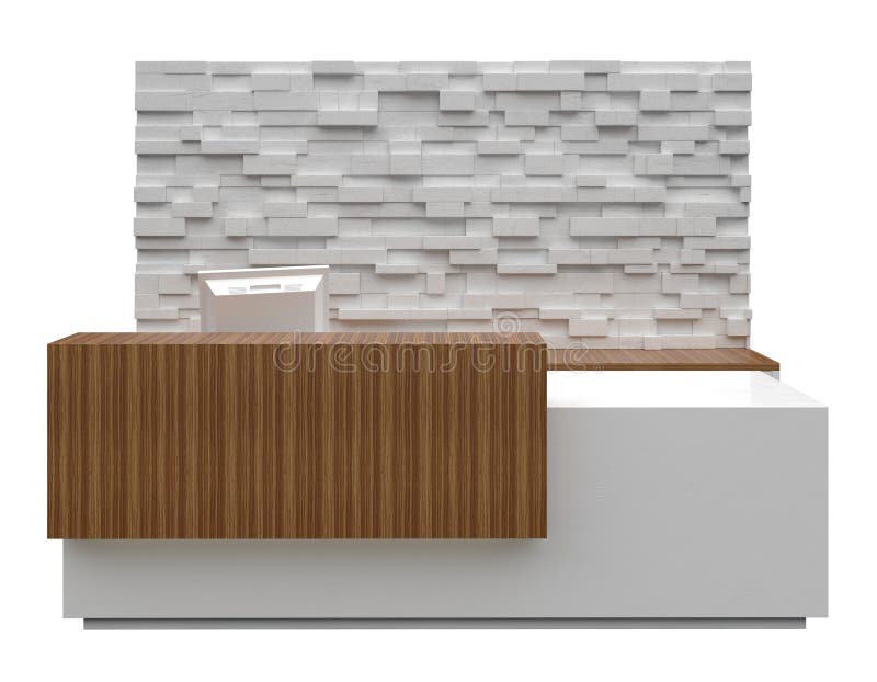 Reception Isolated on White Background 3d Illustration Stock ...