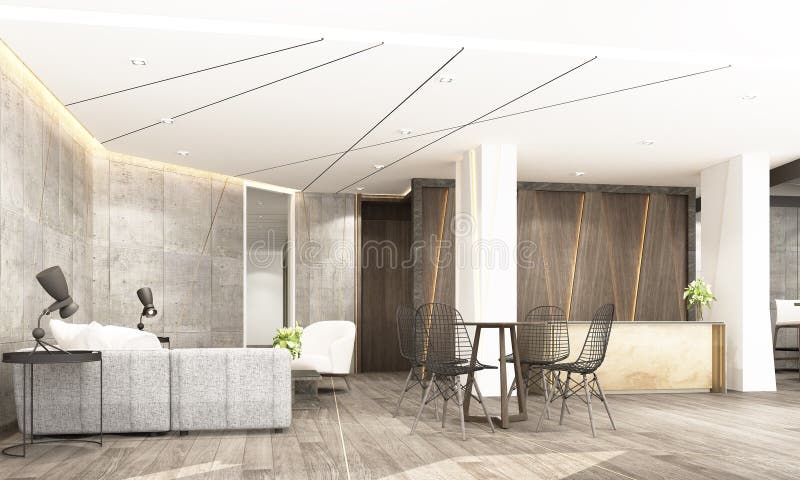 High End Reception Waiting Areas