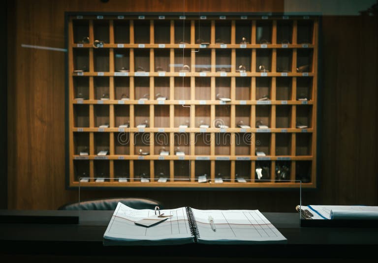 Reception in the Old Student Dormitory Stock Image - Image of design ...