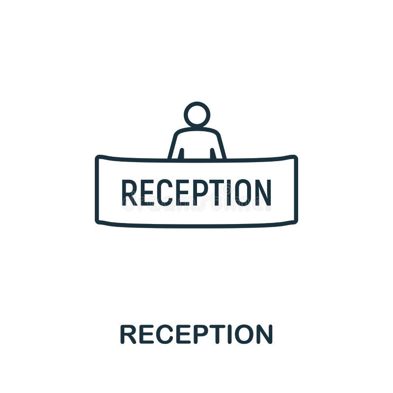 Outline Reception Icons Stock Illustrations – 1,688 Outline Reception ...