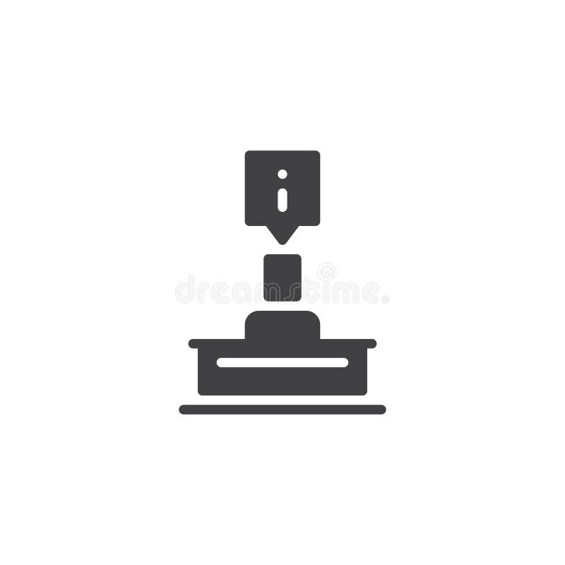 Reception Icon Vector, Filled Flat Sign, Solid Pictogram Isolated on ...