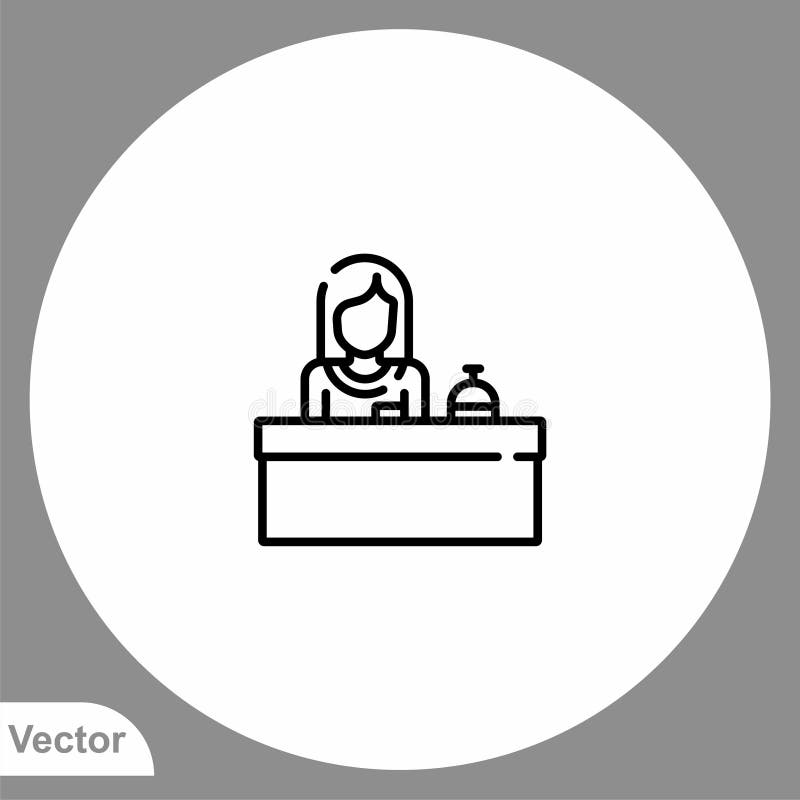 Information Reception Room Icon Stock Illustrations – 1,132 Information ...