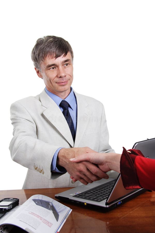 Receptionist stock image. Image of colleagues, business - 1847565