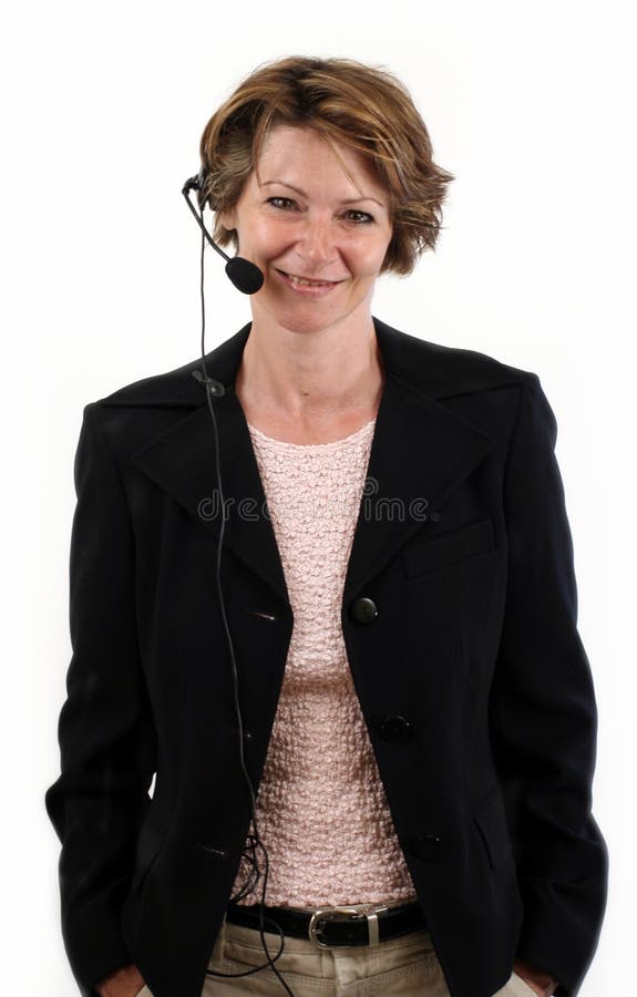 Receptionist at work stock image. Image of fashion, asian - 1226035