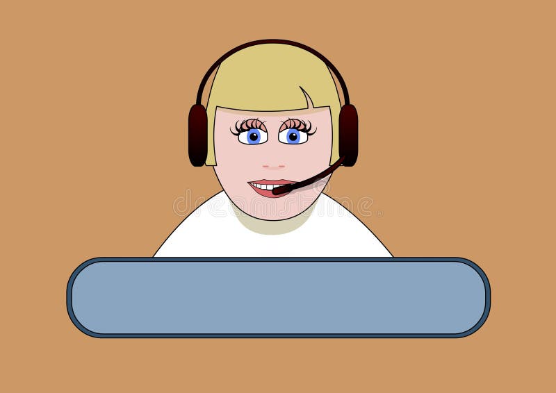 Cartoon Receptionist Stock Illustrations – 3,562 Cartoon Receptionist ...