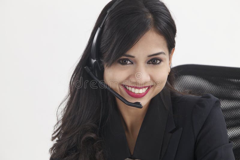 172 Attractive Indian Receptionist Stock Photos - Free & Royalty-Free ...