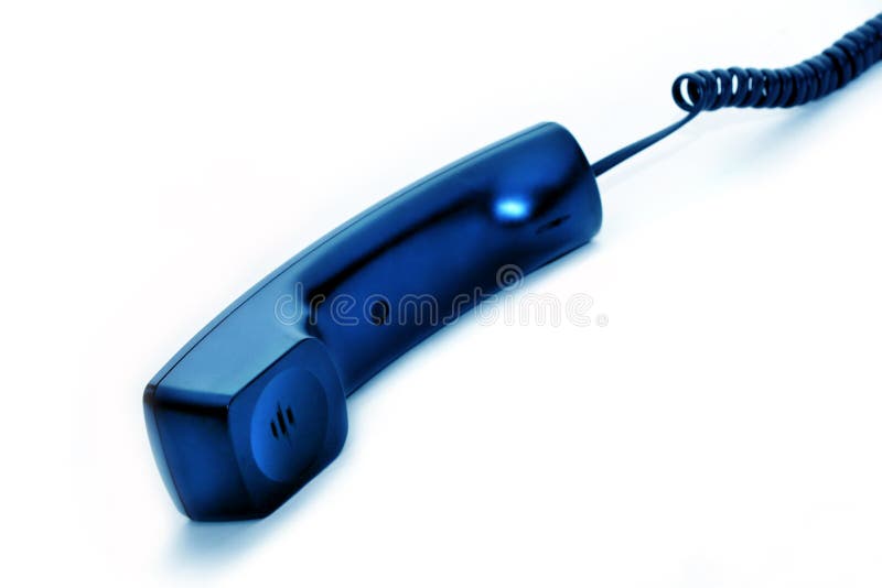 Menino Com Receptor De Telefone Foto de Stock - Imagem de anel, isolado ...