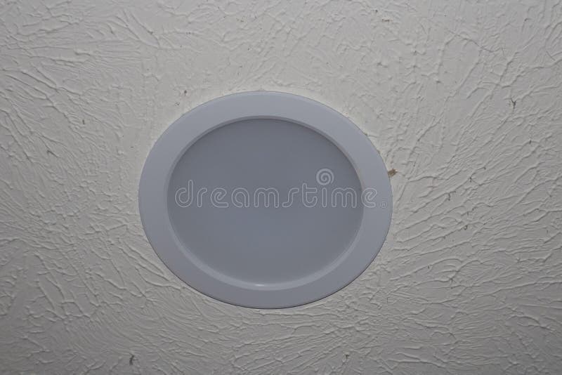 Recessed light in ceiling stock photo. Image of electrical - 211313532