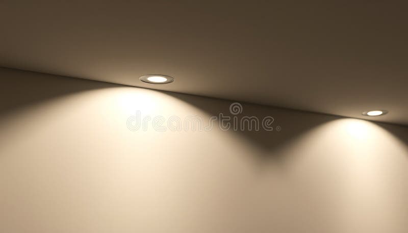 Recessed Lighting Ceiling Lights Modern Interior Design Generative AI ...
