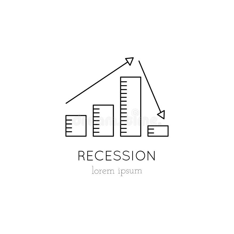Recession Logo Stock Illustrations – 1,486 Recession Logo Stock ...