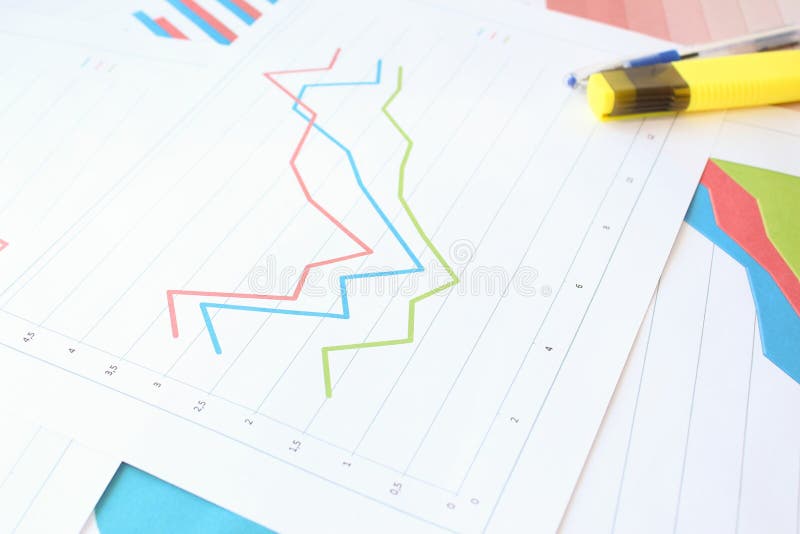 The Recession, Stagnation and Recovery Schedule Stock Photo - Image of ...