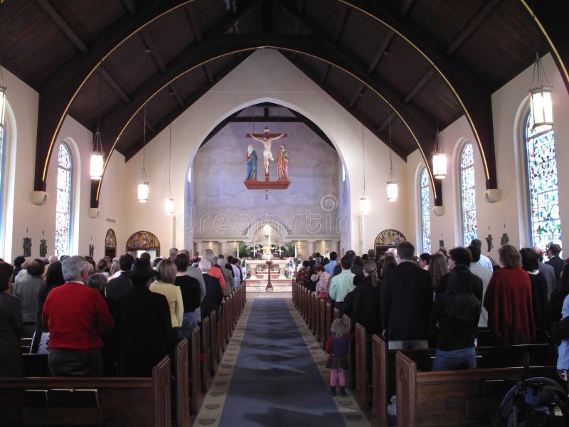 Recessional Hymn editorial image. Image of events, indoors - 8953350