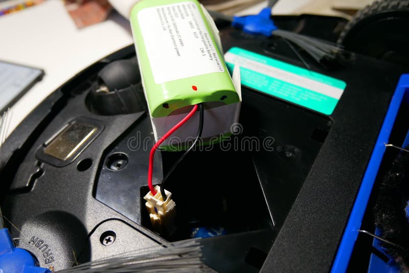 A Rechargeable Battery for a Robot Vacuum Cleaner. Replacement of the ...