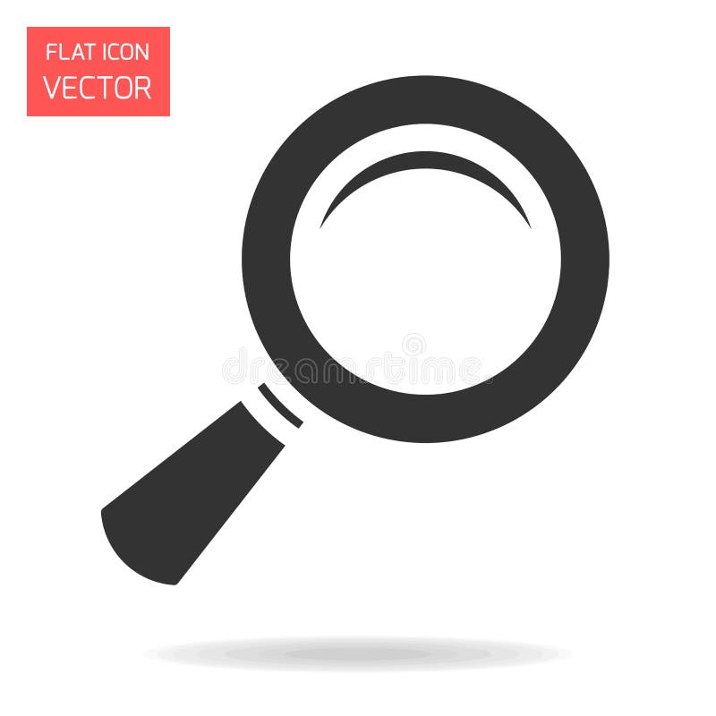 Vecteur De Symbole De Recherche Illustration de Vecteur - Illustration ...