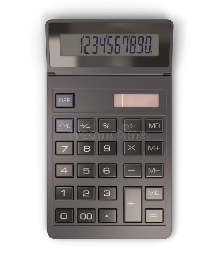 Rechner stock abbildung. Illustration von mode, berechnung - 47420314