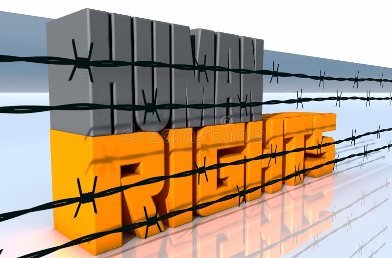 Rechten van de mens stock illustratie. Illustration of sociaal - 32269395