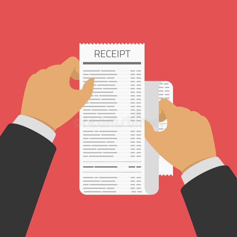 Recibo Ilustraciones Stock, Vectores, Y Clipart – (41,803 Ilustraciones ...