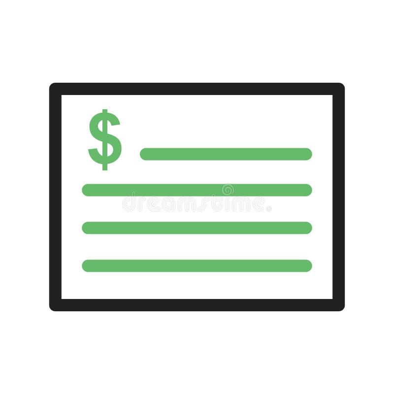 Recibos ilustración del vector. Ilustración de factura - 91636630