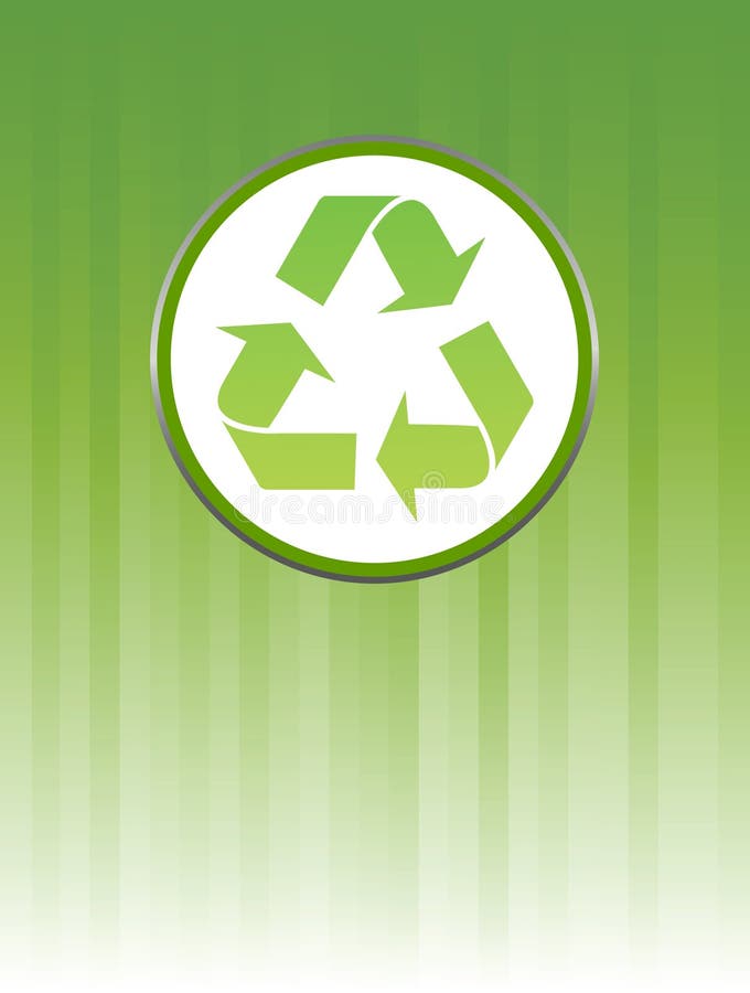 Recicle el fondo stock de ilustración. Ilustración de arte - 7312454