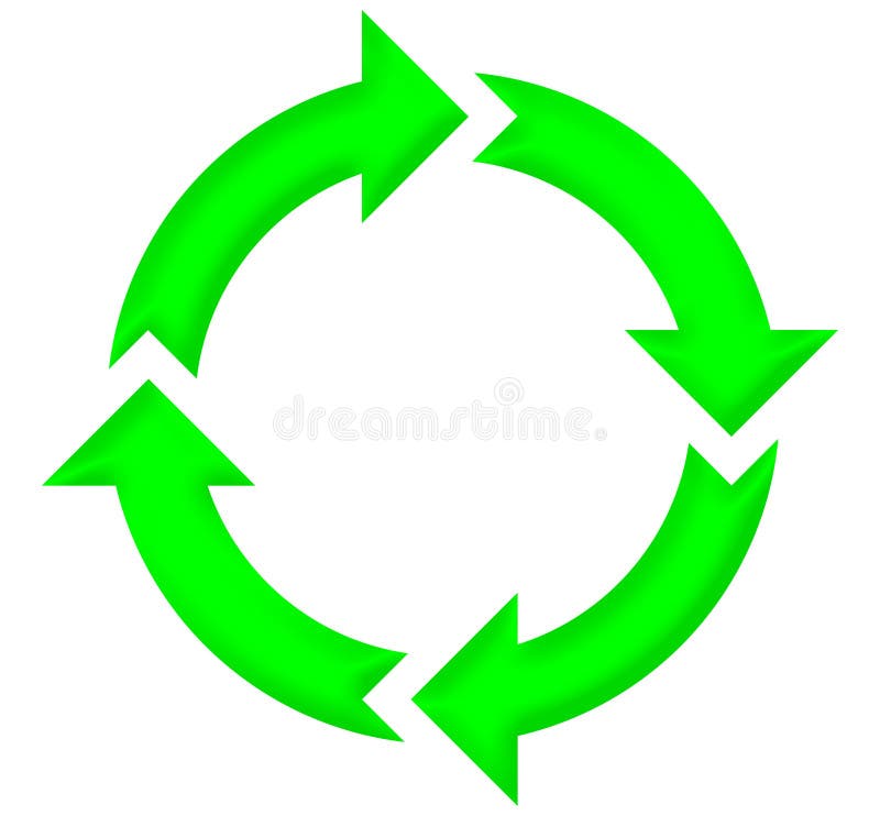 Recicle la insignia stock de ilustración. Ilustración de ideal - 11072361