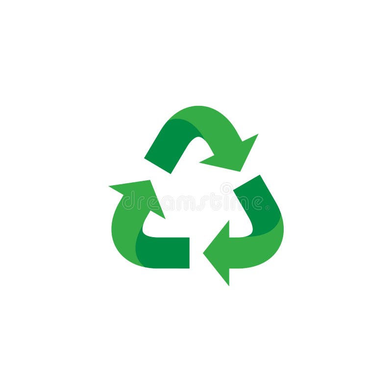 Recicle a Logo Icon Design ilustración del vector. Ilustración de ...
