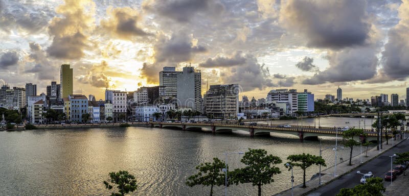 Recife stock photo. Image of culture, skyline, sunset - 54594544