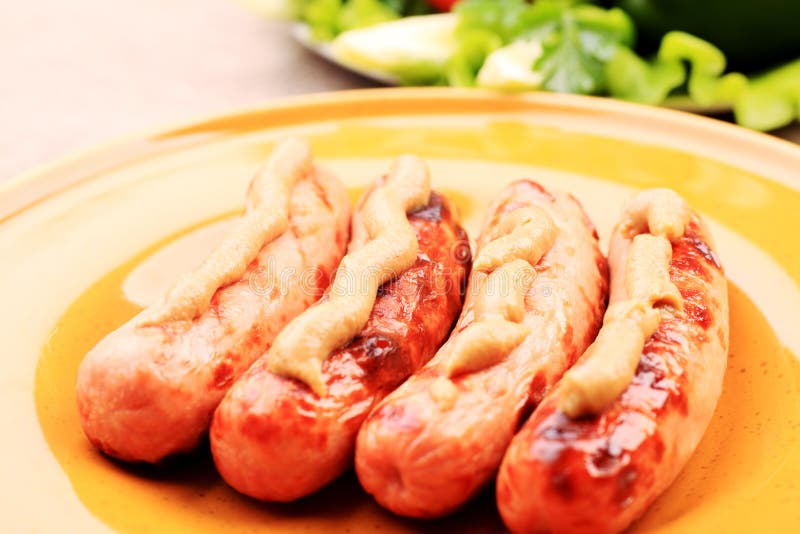 Recipe stock photo. Image of macro, dish, grilled, frankfurter - 16376738