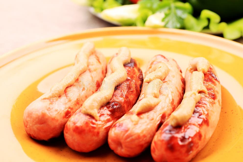 Recipe stock photo. Image of macro, dish, grilled, frankfurter - 16376738