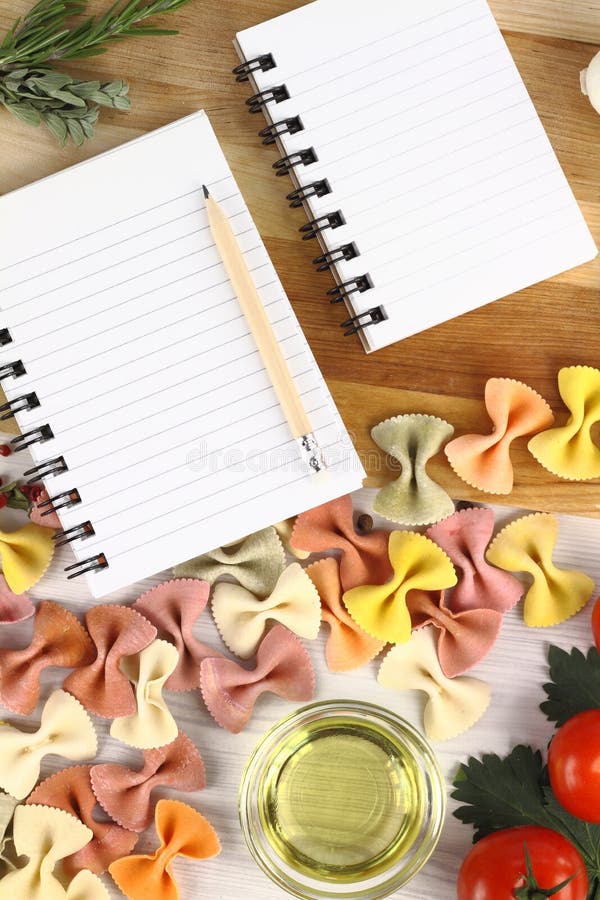 Recipe book stock image. Image of bowtie, menu, healthy - 22413057