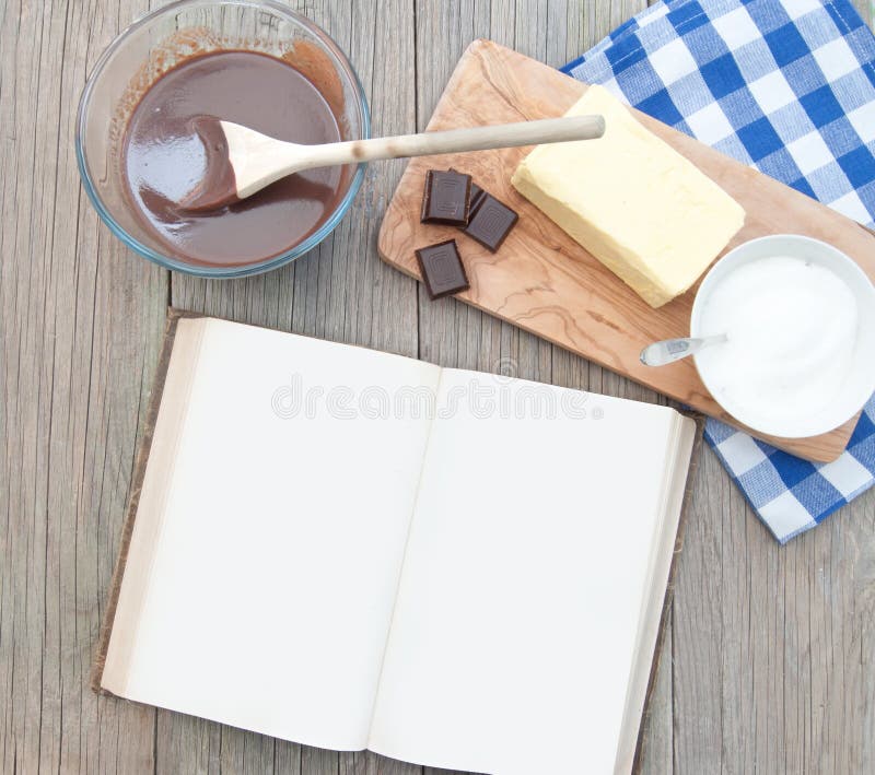 Recipe book. stock photo. Image of ingredients, herbs - 36924068