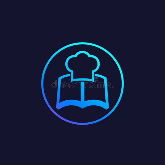 Recipe book icon, vector stock vector. Illustration of vector - 173259194