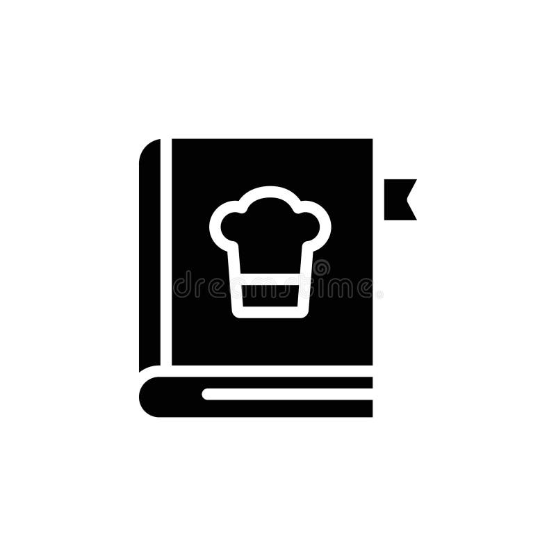 Recipe Book Icon Web Design in Vector Stock Vector - Illustration of ...