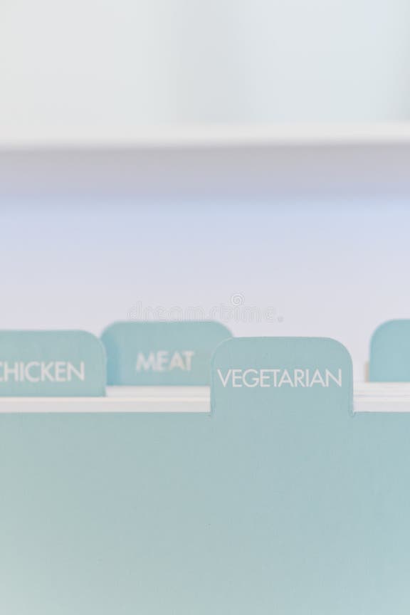 Recipe card dividers with stock photo. Image of diet - 37729714