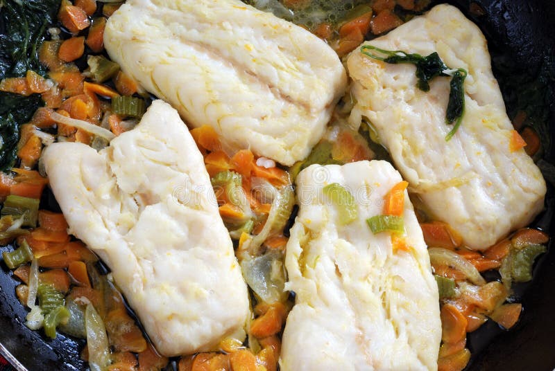 Recipe for cod stock photo. Image of cloth, meat, cook - 22833702