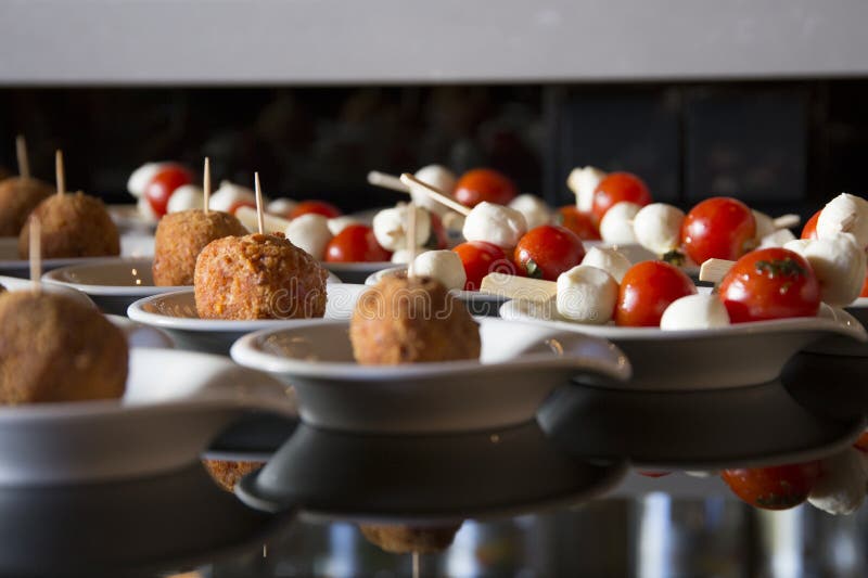 Fried Mozzarella Sticks with Jam. Stock Photo - Image of eating ...