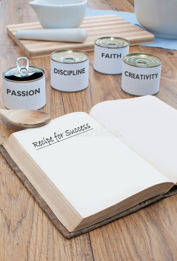 Recipe for success stock image. Image of metaphor, produce - 23226109
