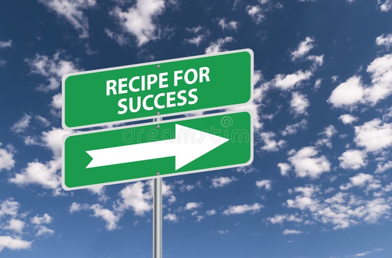 Recipe for success stock illustration. Illustration of background ...