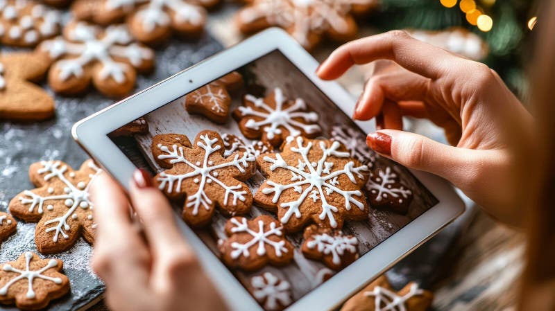 Recipes and Decorating Ideas for Holiday Cookies are Provided Via a ...