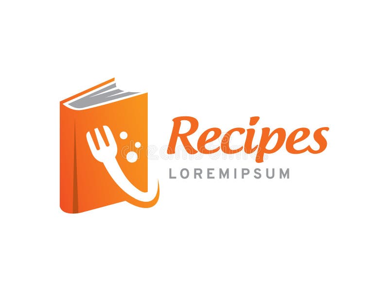 Recipes Logo Symbol or Icon Template Stock Vector - Illustration of ...