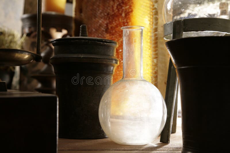 Recipiente de cristal foto de archivo. Imagen de médico - 4777164