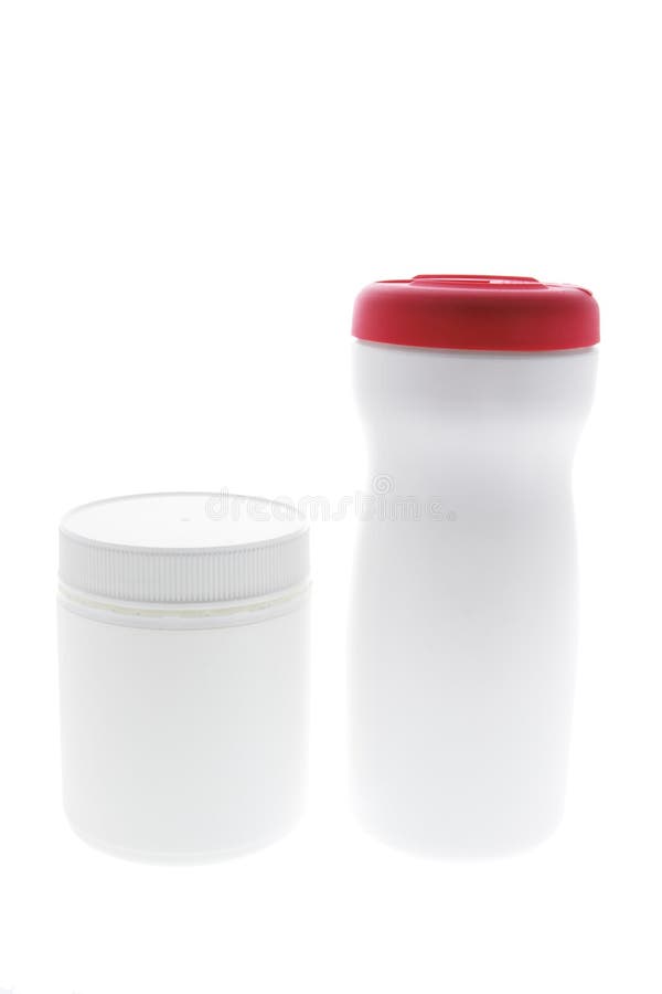 Recipienti di plastica fotografia stock. Immagine di vaso - 7546712