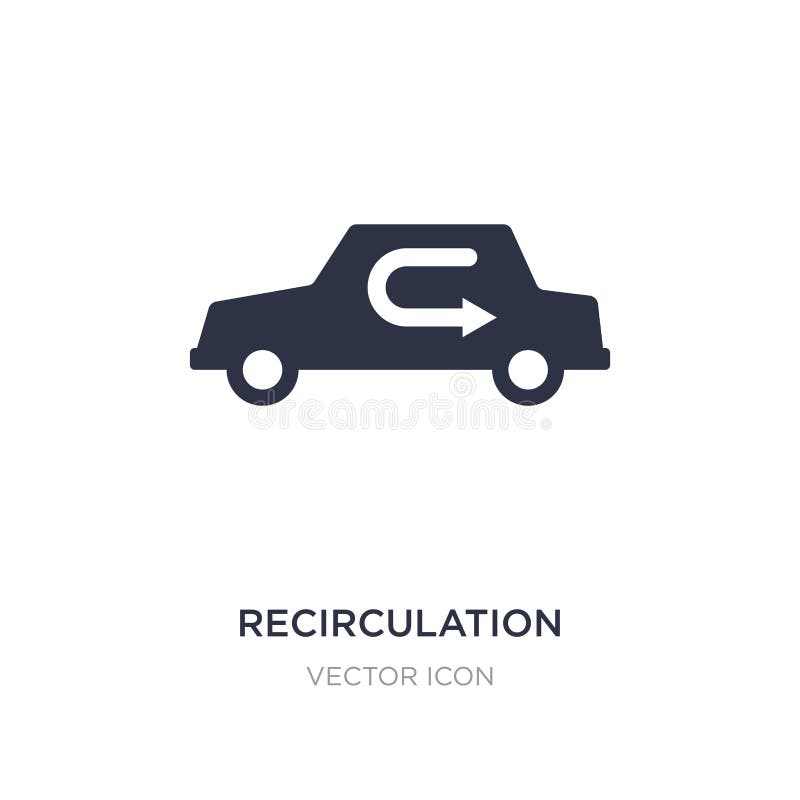 Recirculation Icon in Trendy Design Style. Recirculation Icon Isolated ...