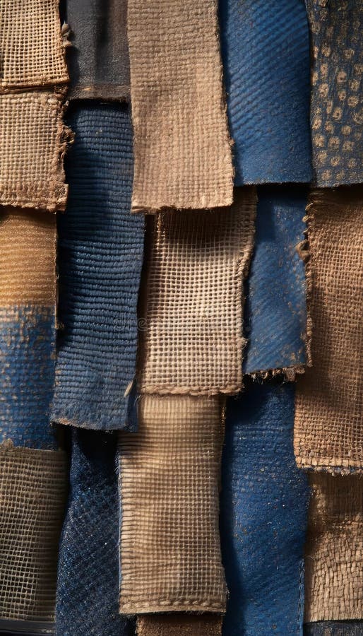 Reclaimed Canvas Layers a Study in Eco-Friendly Texture, Design, and ...