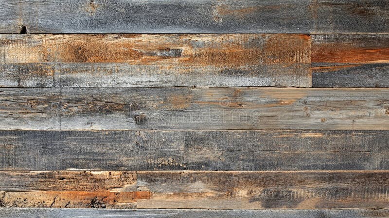 Reclaimed Wood with a Distressed Texture and Natural, Varied Grain ...