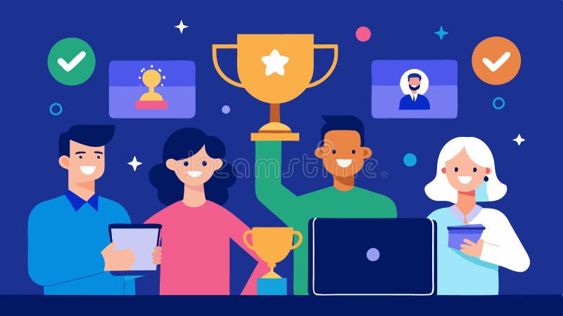 Recognition Ceremony a Heartfelt Moment of a Virtual Awards Ceremony ...