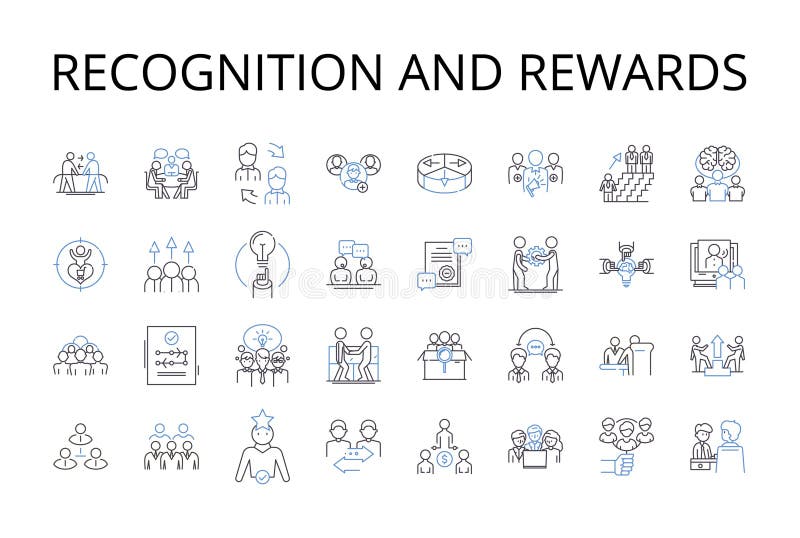 Recognition and Rewards Line Icons Collection. Appreciation ... Recognition and Rewards Line Icons Collection. Appreciation ...