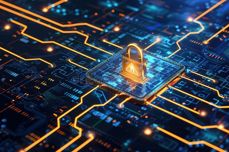 Recognizable Symbols Like Shields, Padlocks, Firewalls, and Antivirus ...