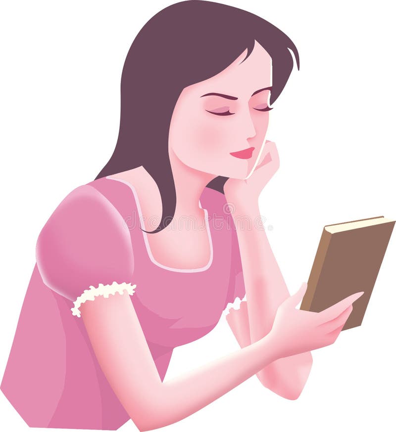 Recollecting Memories from Diary Stock Illustration - Illustration of ...